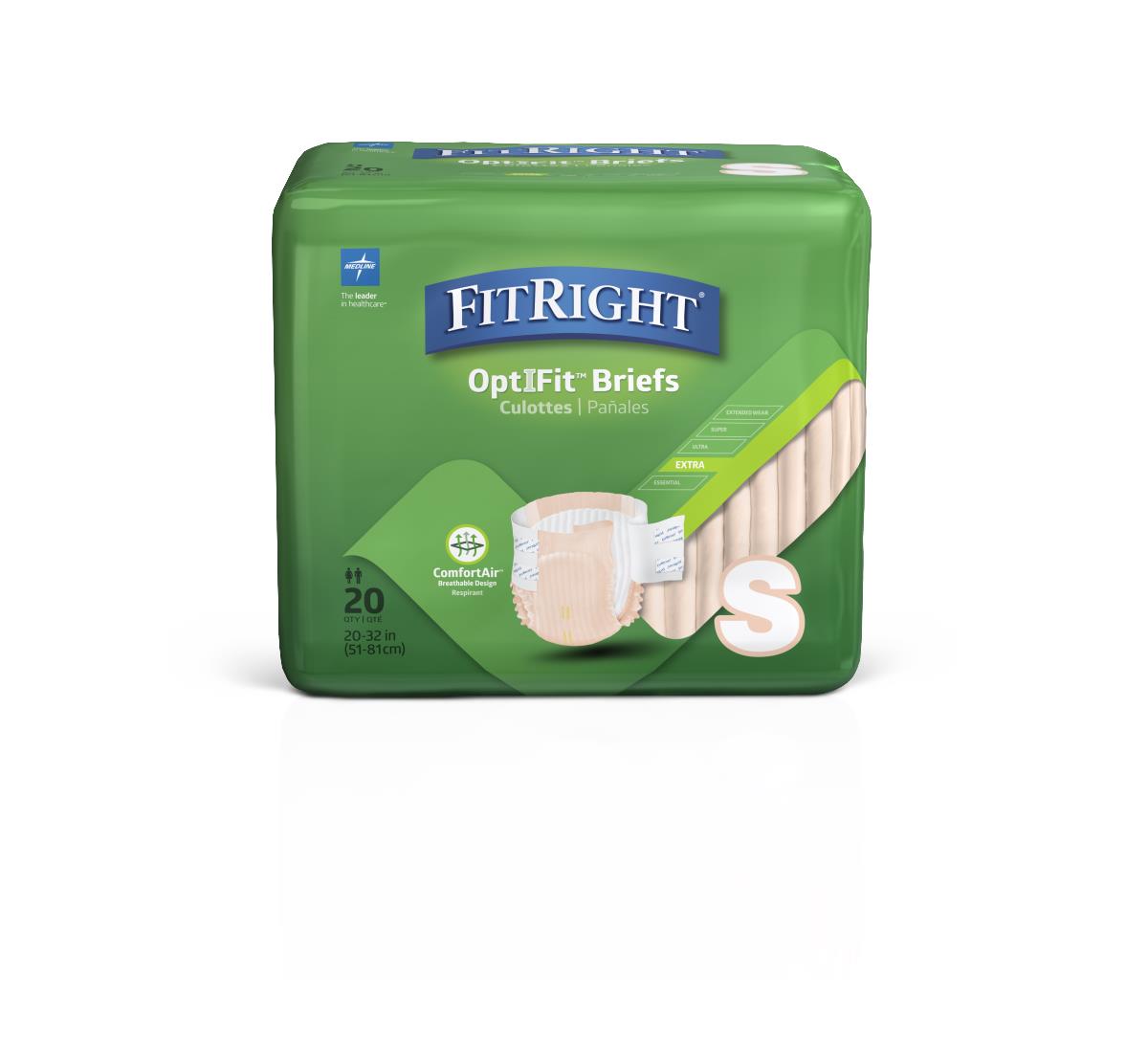 FitRight Extra Incontinence Briefs | Medline