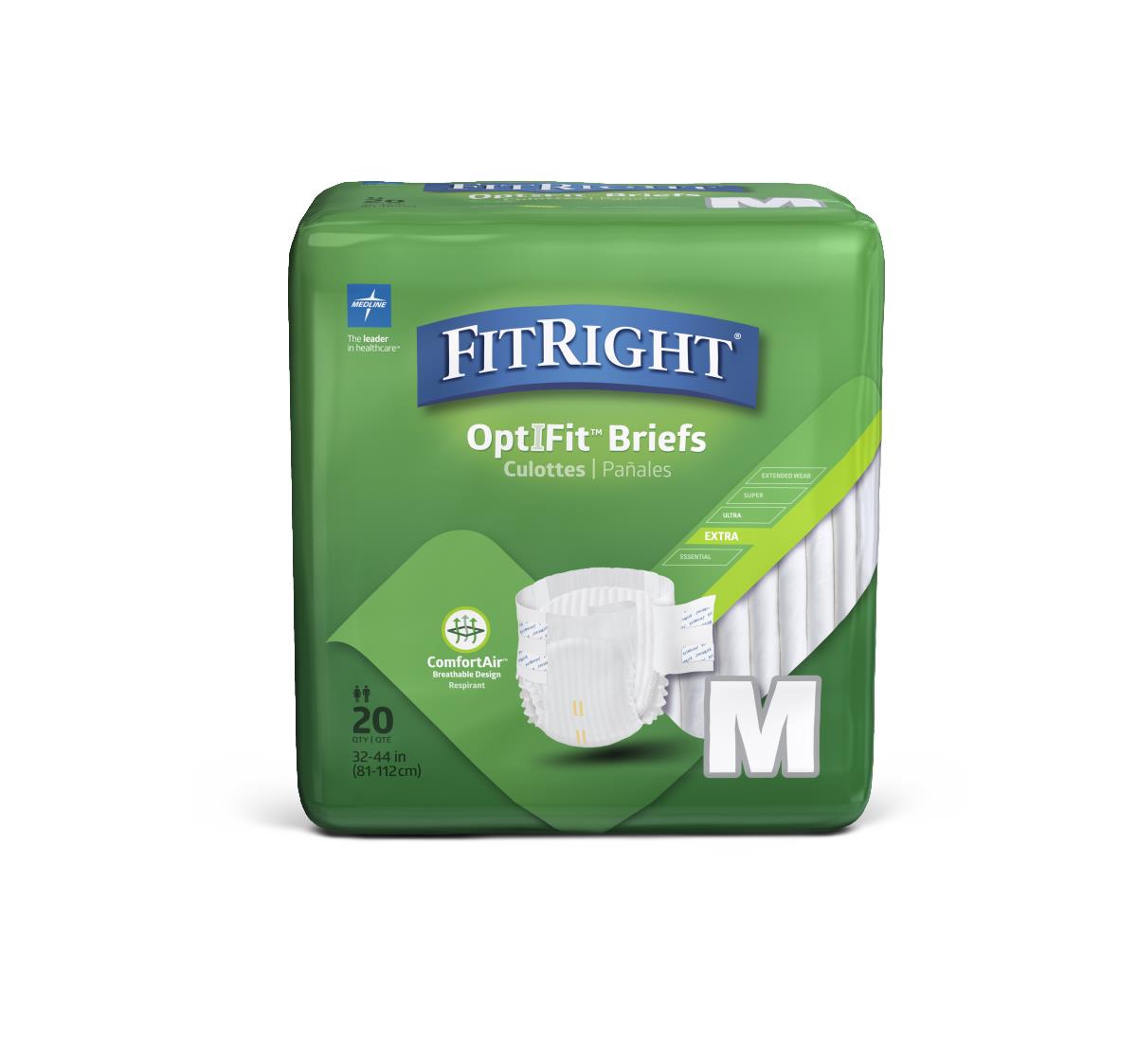 FitRight Extra Incontinence Briefs | Medline