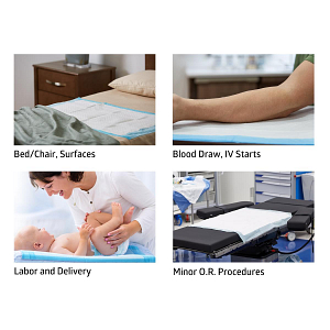 Medline Deluxe Polymer-Filled Underpads | Medline Industries, Inc.