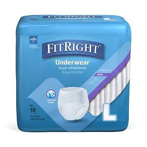 FitRight Super Adult Incontinence Underwear | Medline