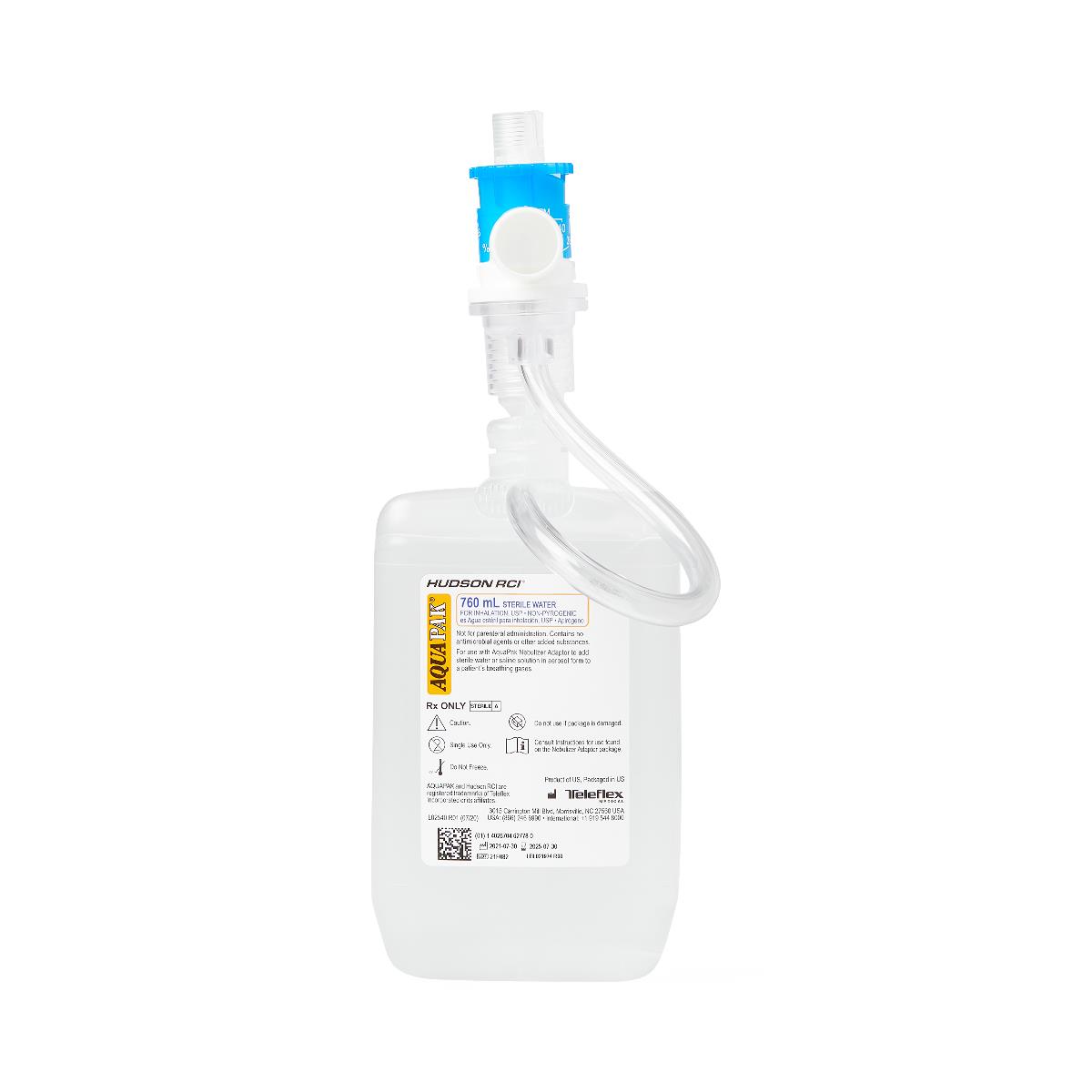 Medline Hudson RCI AquaPak Nebulizers with 033 Adapter and Water | Medline