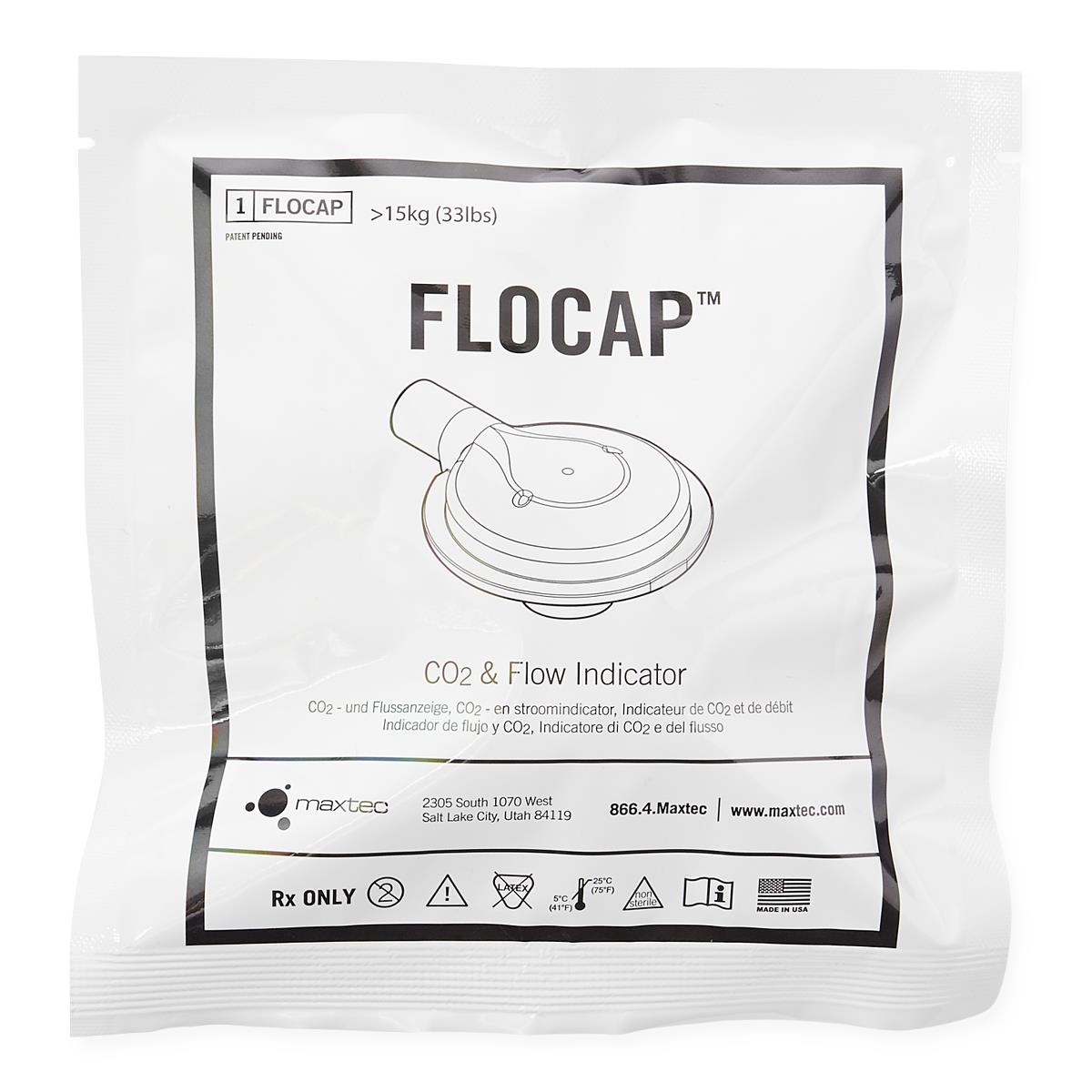 FLOCAP CO2 Detector with Flow Indicator | Medline