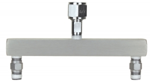 Dual Flowmeter T-Bar Splitter Adapter | Medline Industries, Inc.