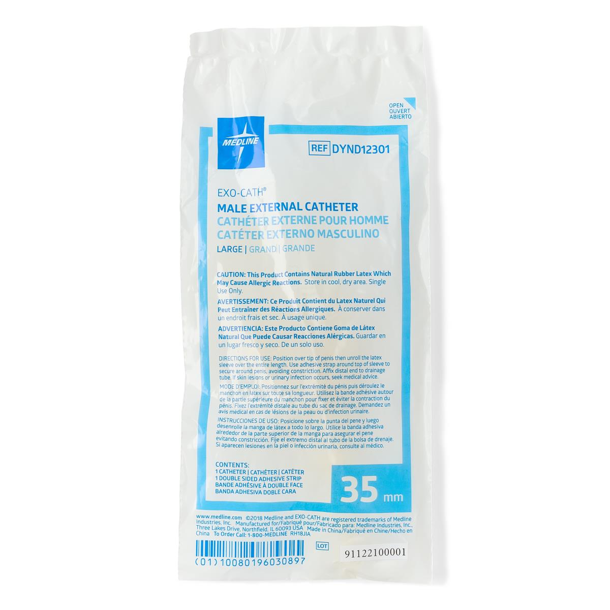 Exo-Cath® Latex Male External Catheters | Medline