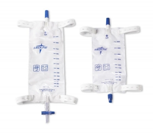Leg Bags with Slide-Tap Drainage Port | Medline Industries, Inc.