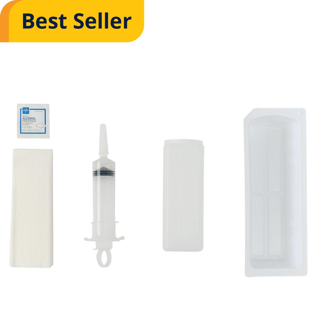 Medline Sterile Piston Irrigation Syringe Trays | Medline