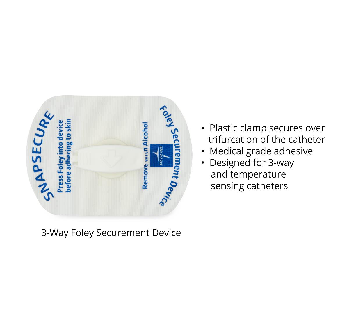 SnapSecure Foley Catheter Securement Devices | Medline