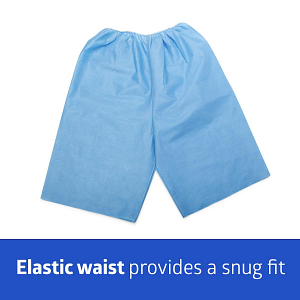 Medline Multilayer Disposable Exam Shorts | Medline
