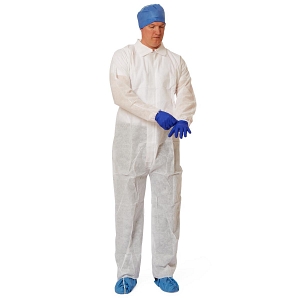 Medline Classic Multilayer Polypropylene Coveralls | Medline Industries ...