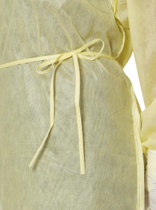 Medline Disposable AAMI Level 2 SMS Over-the-Head Isolation Gown | Medline