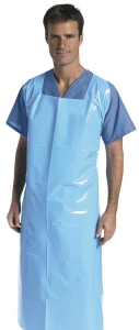 Medline Heavyweight Cysto-Style Plastic Aprons | Medline Industries, Inc.