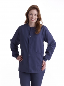 PerforMAX Unisex Snap-Front Warm-Up Jackets | Medline Industries, Inc.