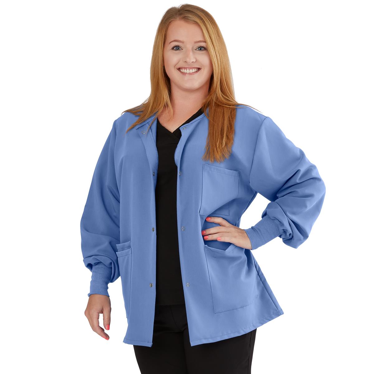 Lincoln AVE Unisex Stretch Scrub Jackets with 3 Pockets | Medline