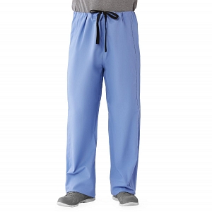 Unisex 100% Cotton Reversible Drawstring Scrub Pants | Medline ...