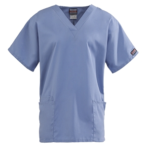 Unisex Classic Dolman-Sleeve V-Neck Scrub Tops with 3 Pockets | Medline ...