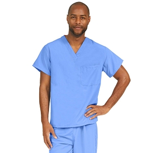 PerforMAX Unisex Reversible V-Neck Scrub Tops with 2 Pockets | Medline ...