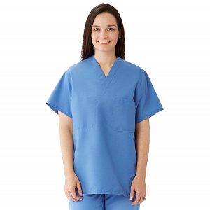 ComfortEase Unisex Reversible Scrub Tops with 2 Pockets | Medline ...
