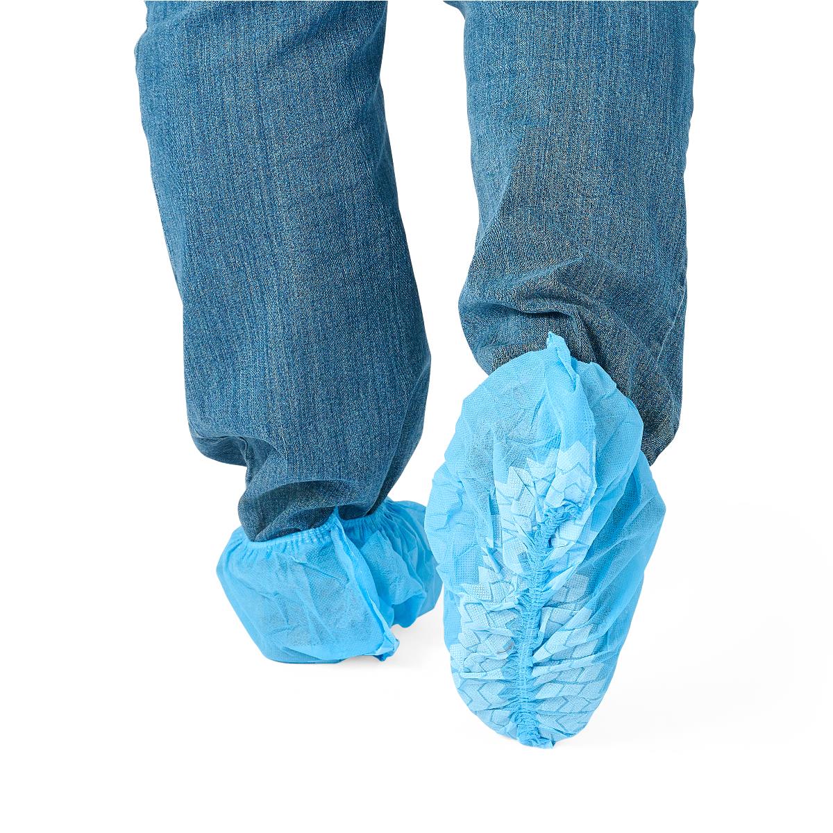 Medline Spunbonded Polypropylene Nonskid Shoe Covers | Medline