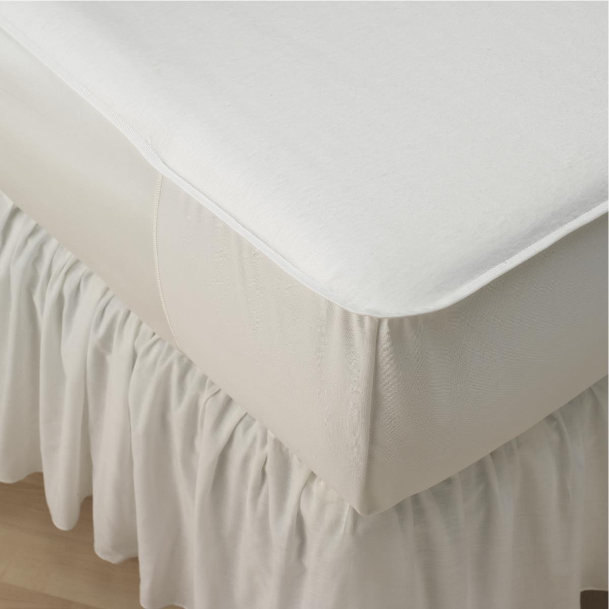Medline Unbleached 55 / 45 Blended Mattress Covers | Medline