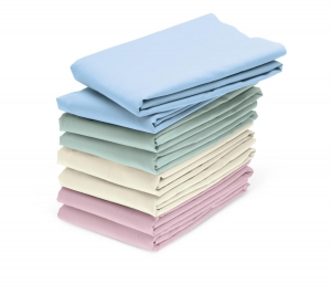 Feels Like Home Color Infused Percale Contour Sheets | Medline ...