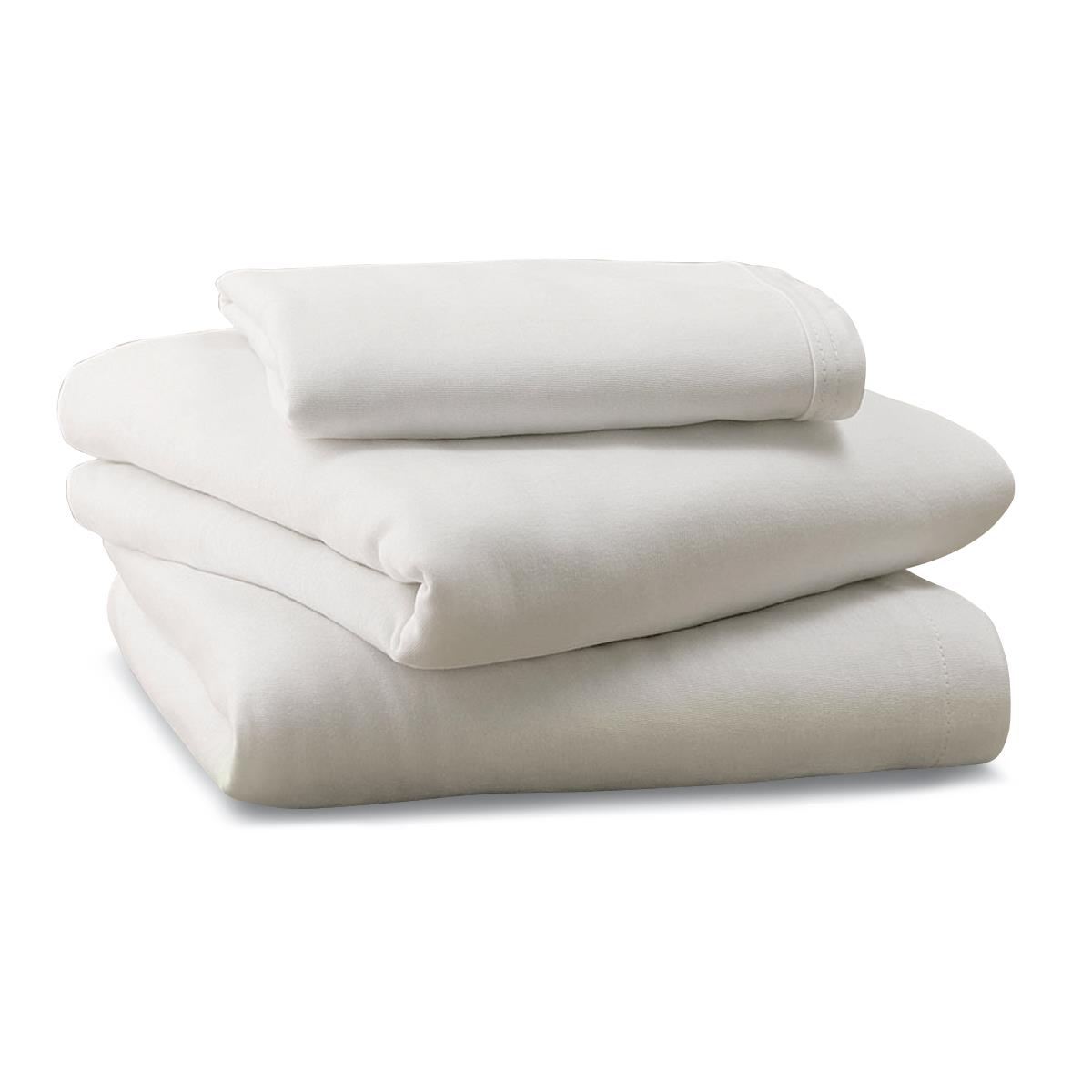 Soft-Fit Knitted Fitted Flat Sheets | Medline