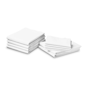 Medline Heavyweight Percale Egyptian Cotton Flat Sheets | Medline