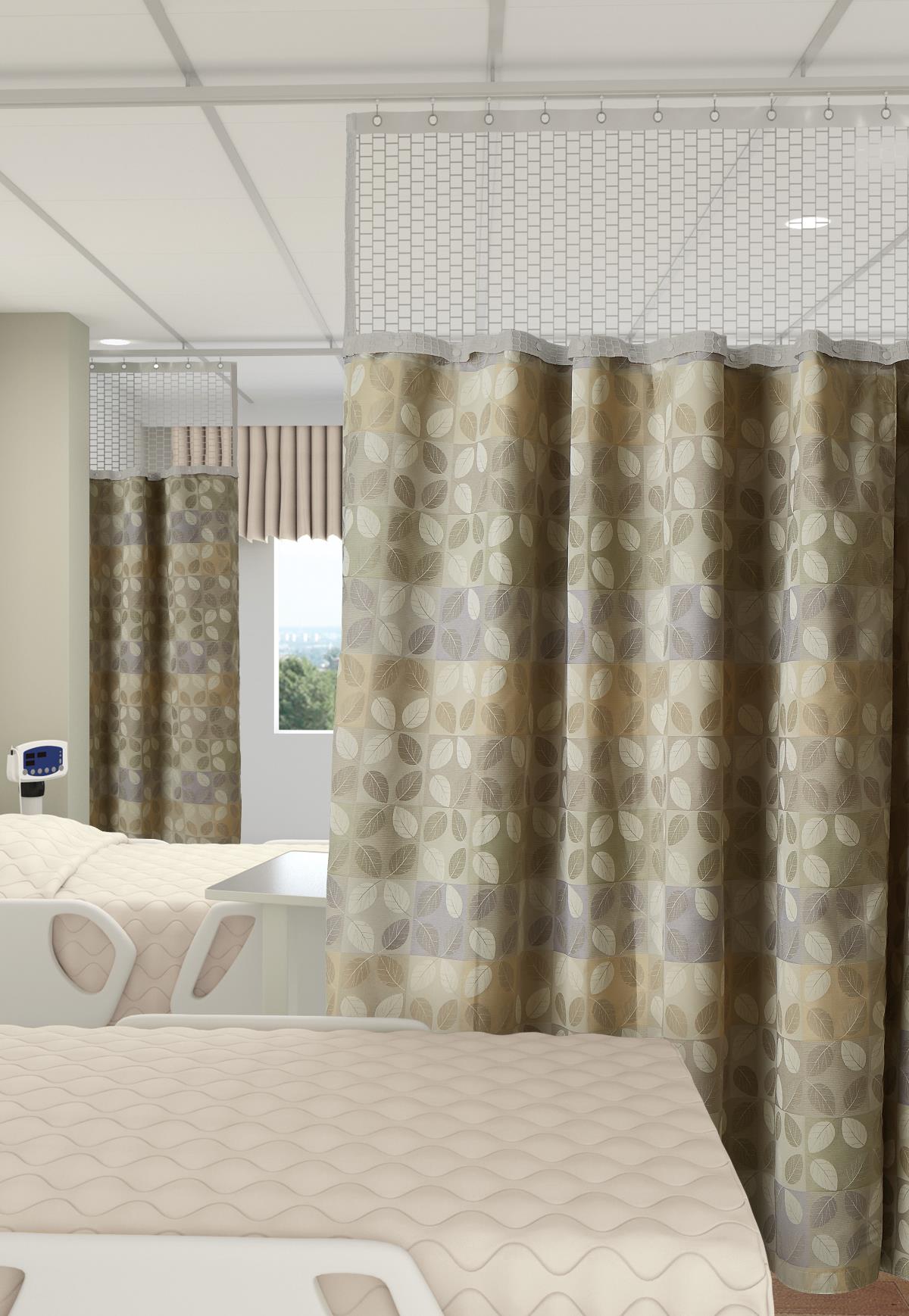 Medline Snap Panel System Reusable Cubicle Curtains | Medline