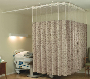 On The Right Track Quick-Ship Disposable Cubicle Curtains | Medline