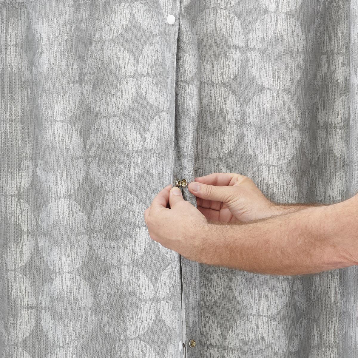 Medline Traditional Reusable Cubicle Curtains with Side Snaps | Medline