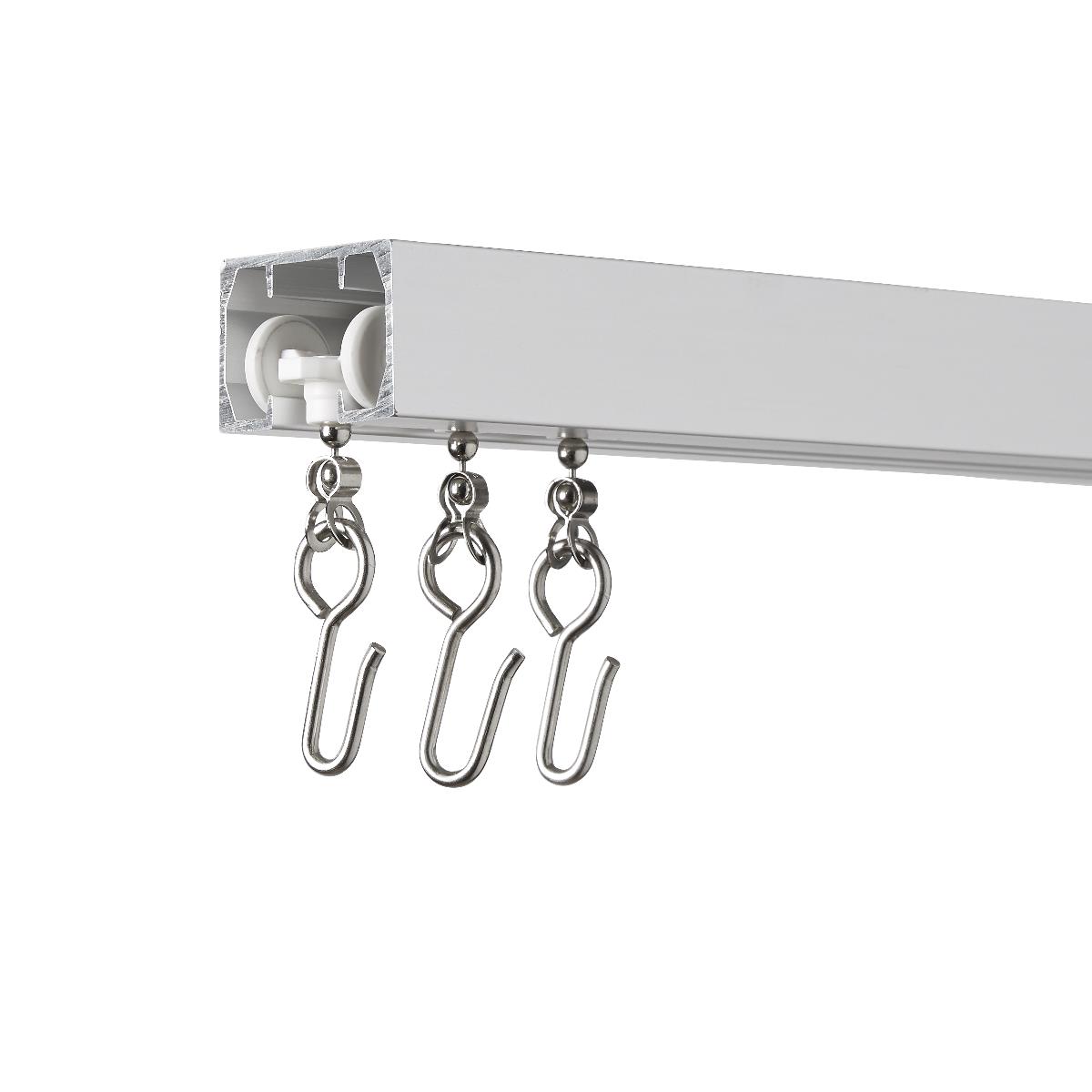 Track Hardware with Chain Carriers for Medline Supreme Cubicle Curtains ...