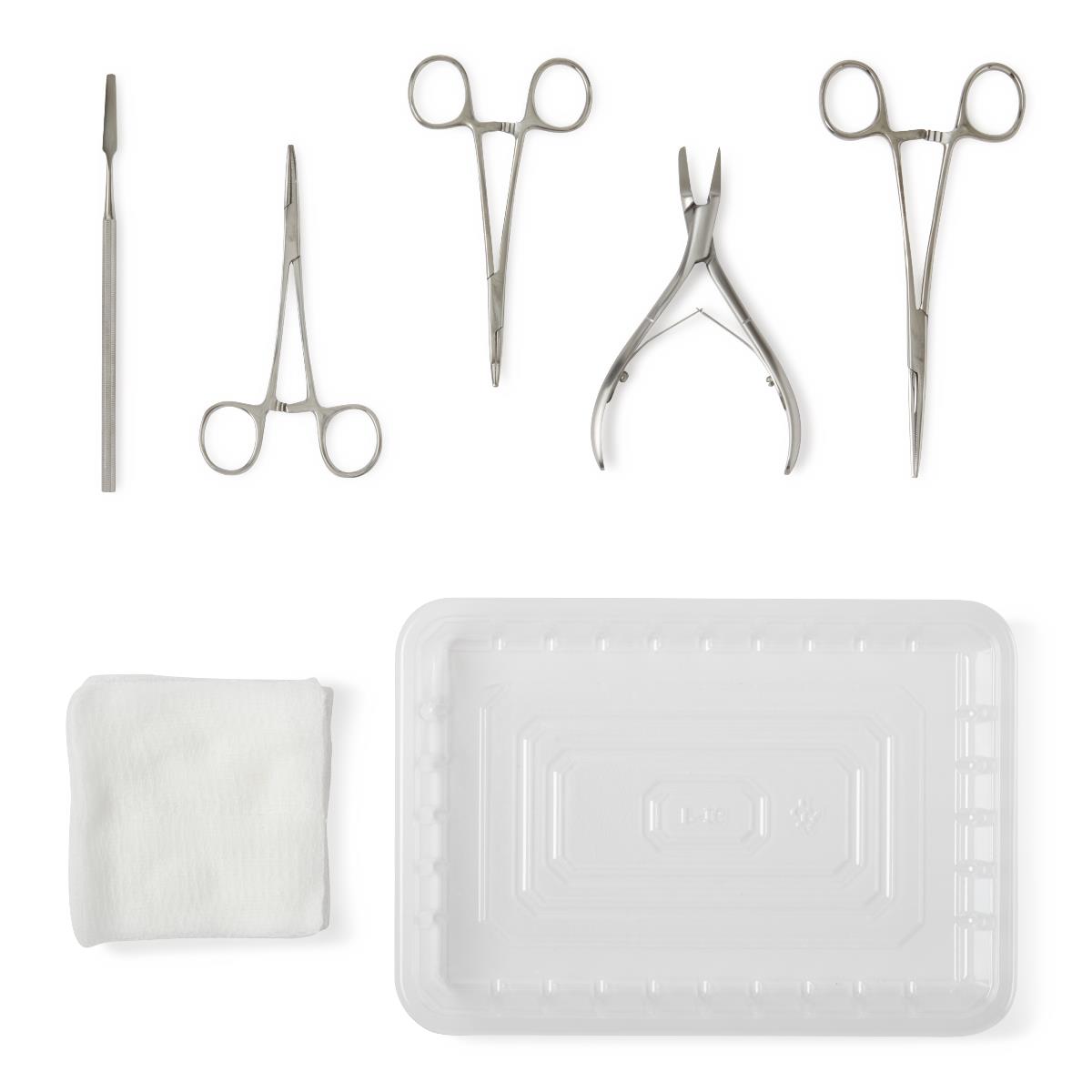 Centurion Toenail Kits with Forceps, Nail Splitter and Elevator | Medline