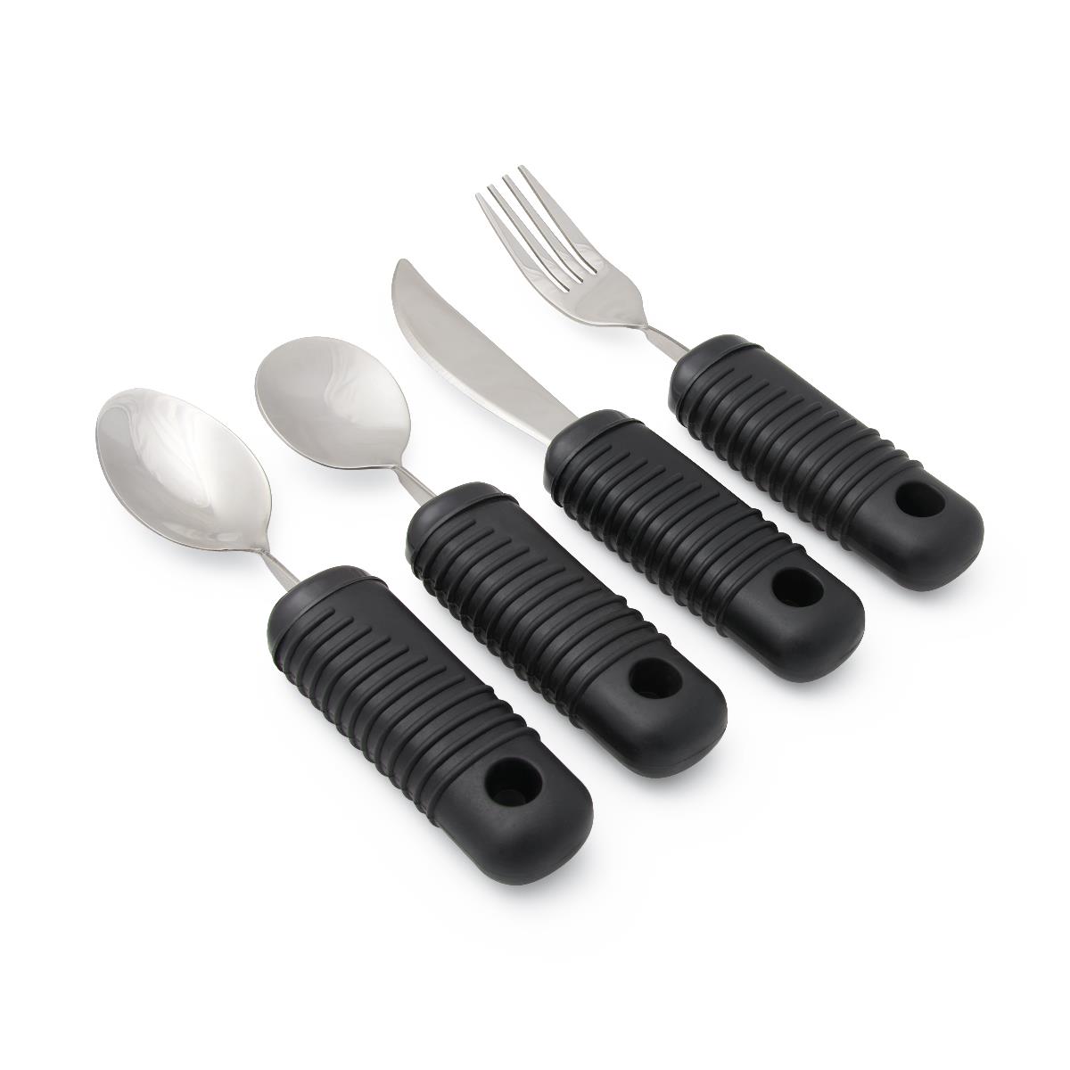 Medline Great Grip Weighted and Bendable Utensils | Medline