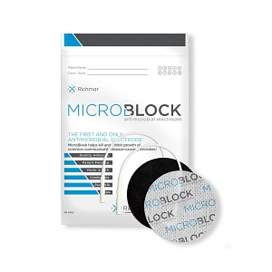 MicroBlock Antimicrobial Cloth Electrodes | Medline Industries, Inc.