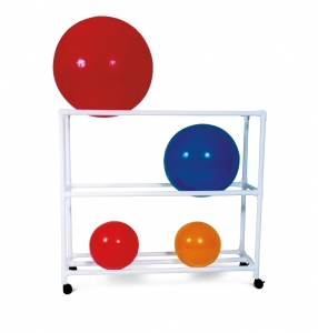 PVC Mobile Ball Rack | Medline Industries, Inc.