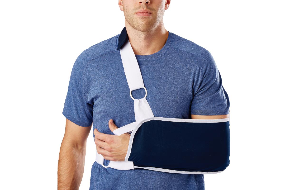 Medline Sling-Style Shoulder Immobilizer with Neck Pad | Medline