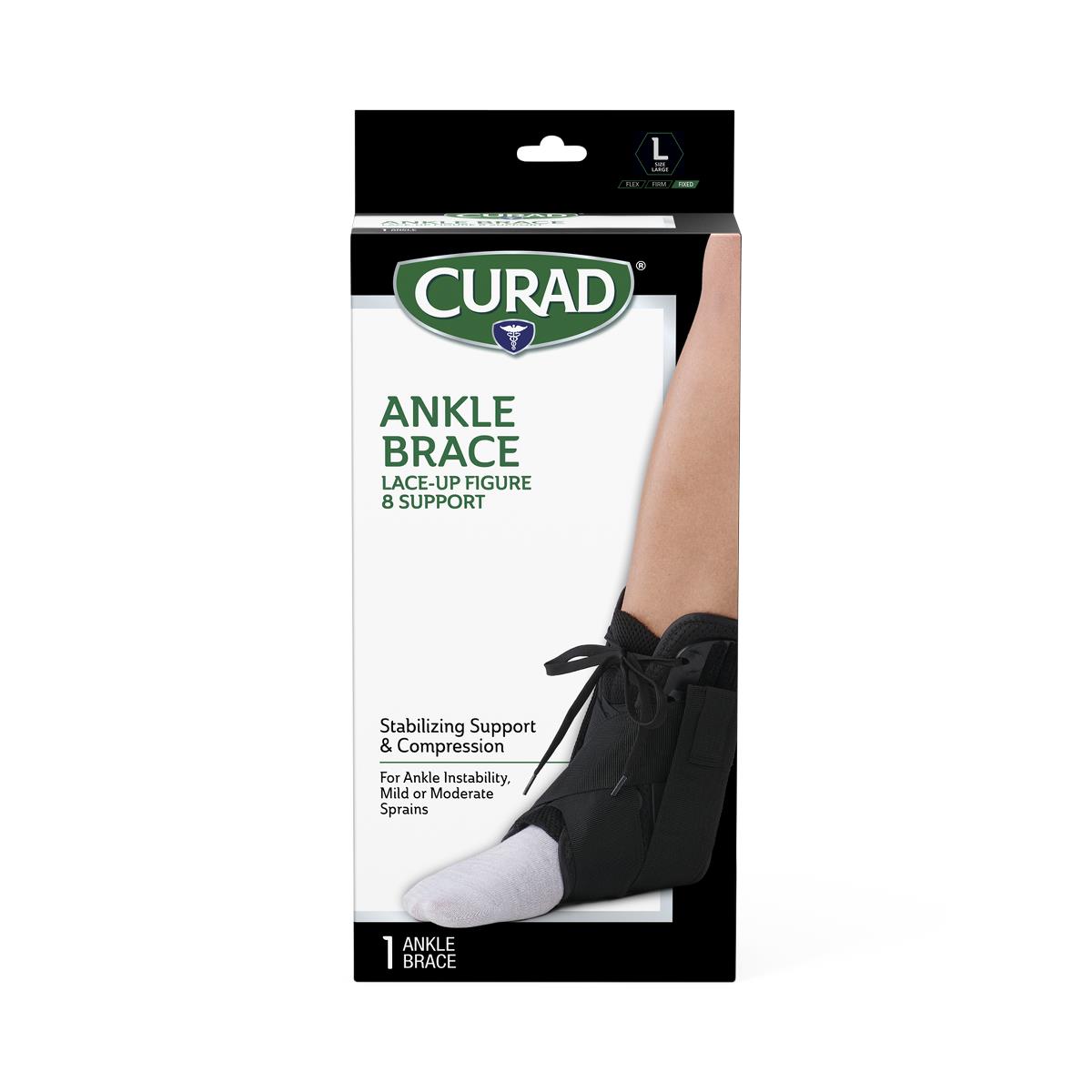 CURAD Vinyl Lace-Up Ankle Splints | Medline