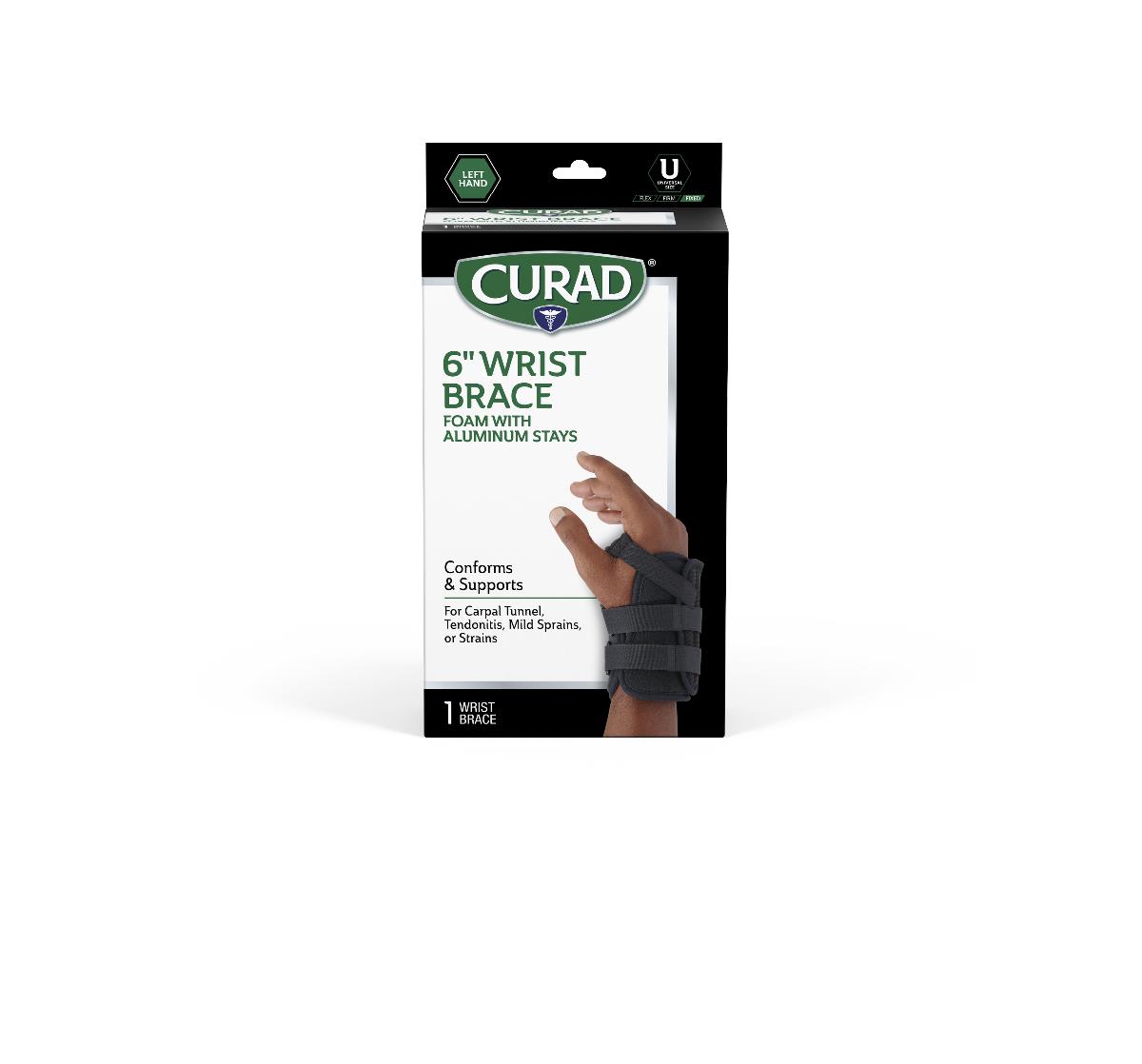 CURAD Low-Profile Universal Wrist Splints | Medline