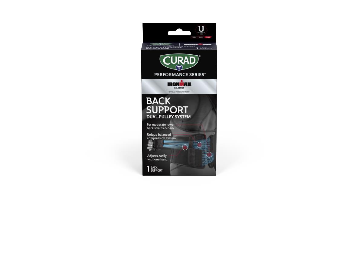 CURAD Performance Series IRONMAN Back Supports with Dual-Pulley | Medline