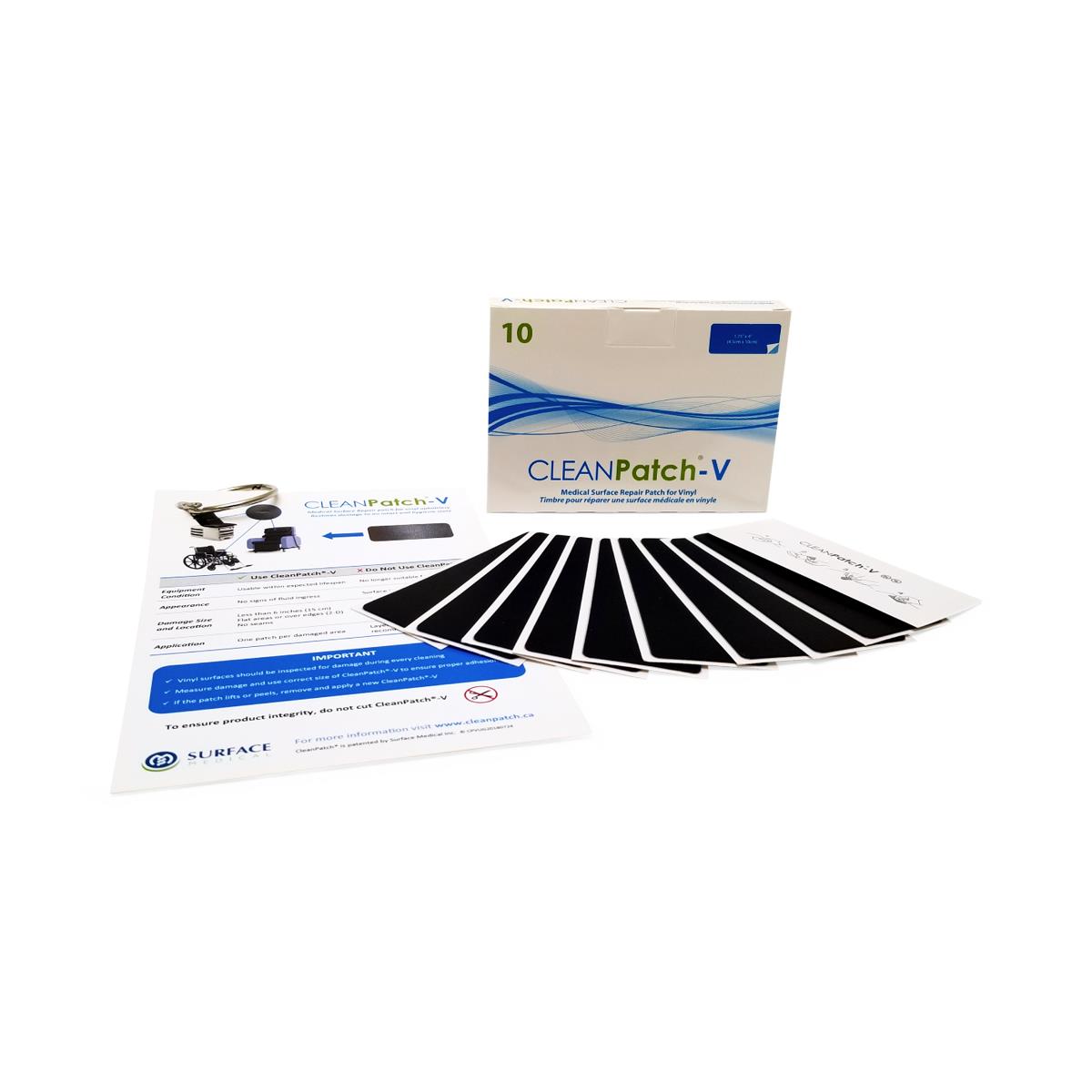 CleanPatch-V Vinyl Repair Patches | Medline