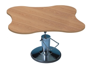 Four-Cutout Hydraulic Table | Medline Industries, Inc.