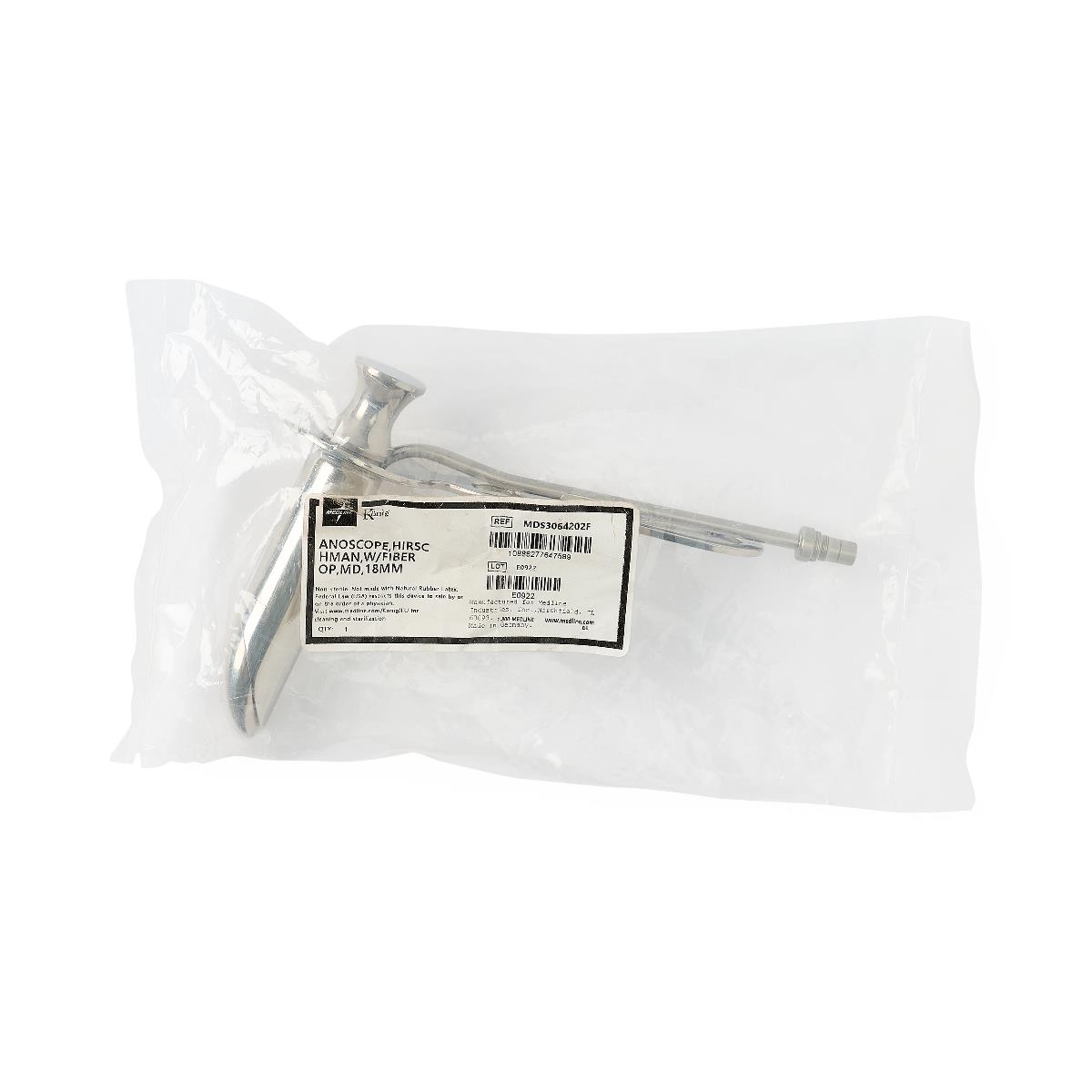 Hirschman Anoscopes with Fiber-Optic Light | Medline