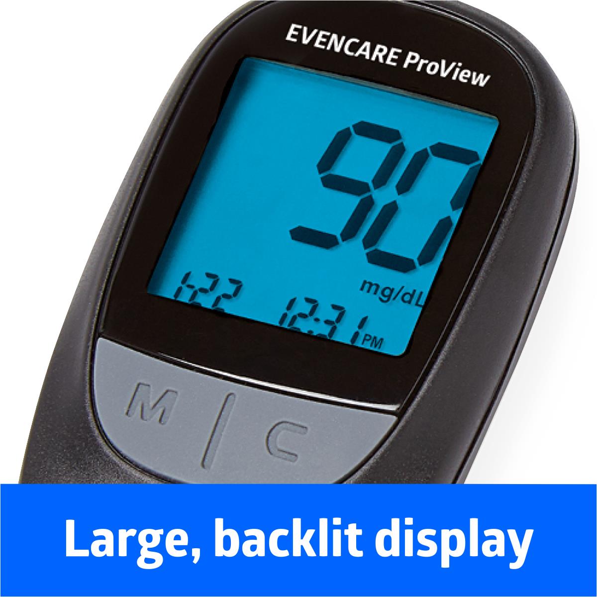 EvenCare ProView Blood Glucose Monitoring System | Medline