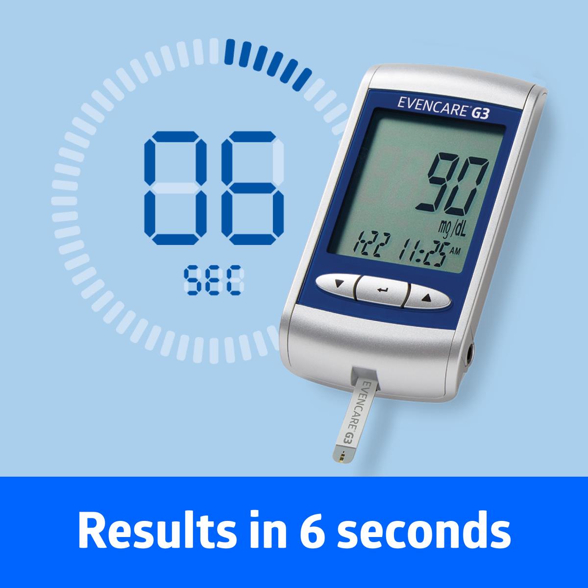 EvenCare G3 Blood Glucose Monitoring System | Medline