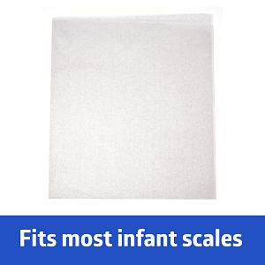 Precut Standard-Crepe Infant Scale Paper Liners | Medline Industries, Inc.