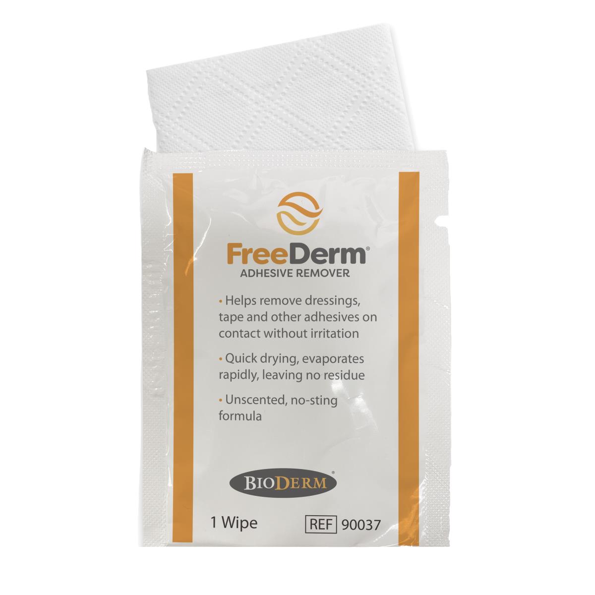 FreeDerm Adhesive Remover Spray and Wipes | Medline