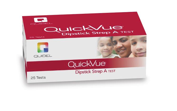 QuickVue Dipstick Strep A Test | Medline