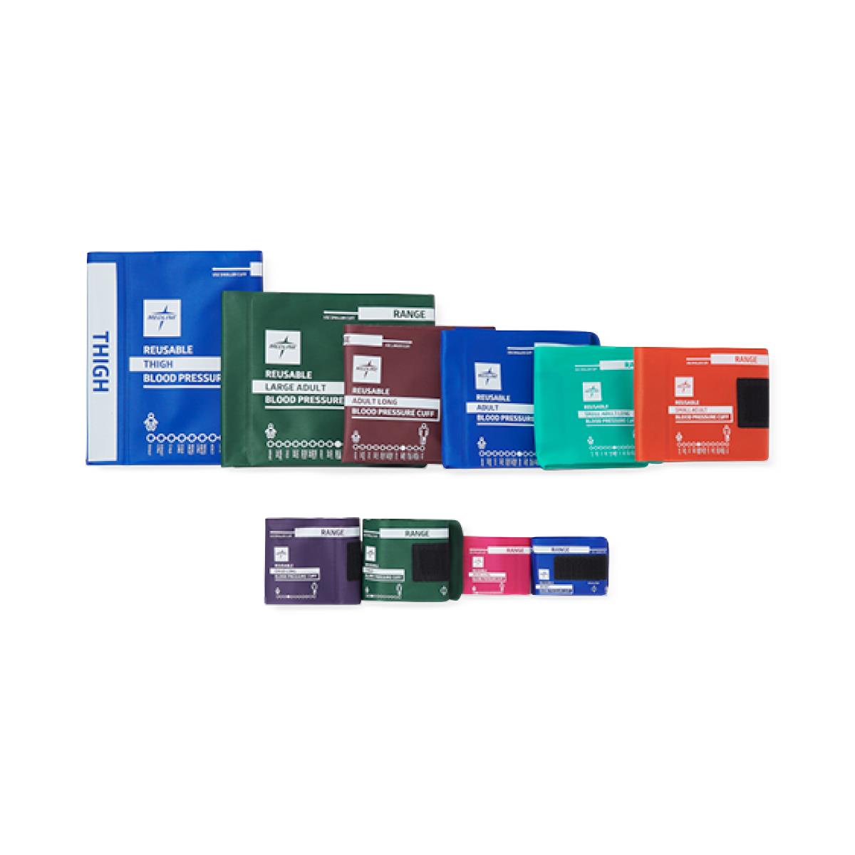 Medline Reusable 1-Tube Blood Pressure Cuffs with Screw Connector | Medline