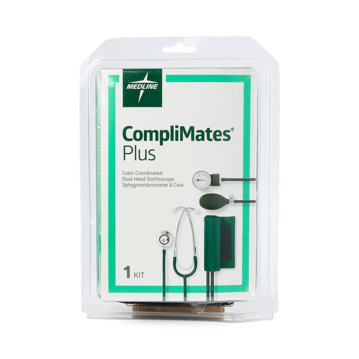 Compli-Mates Dual-Head Stethoscope and Blood Pressure Combo Kits | Medline