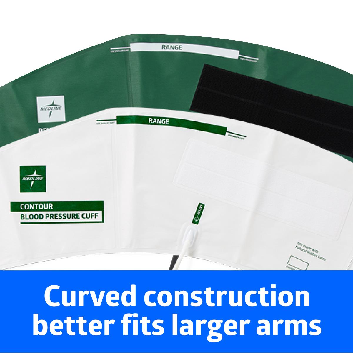 Medline Bariatric Contour Blood Pressure Cuffs | Medline