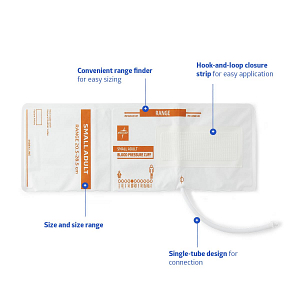 Medline Disposable 1-Tube BP Cuffs with Bayonet Connector | Medline ...